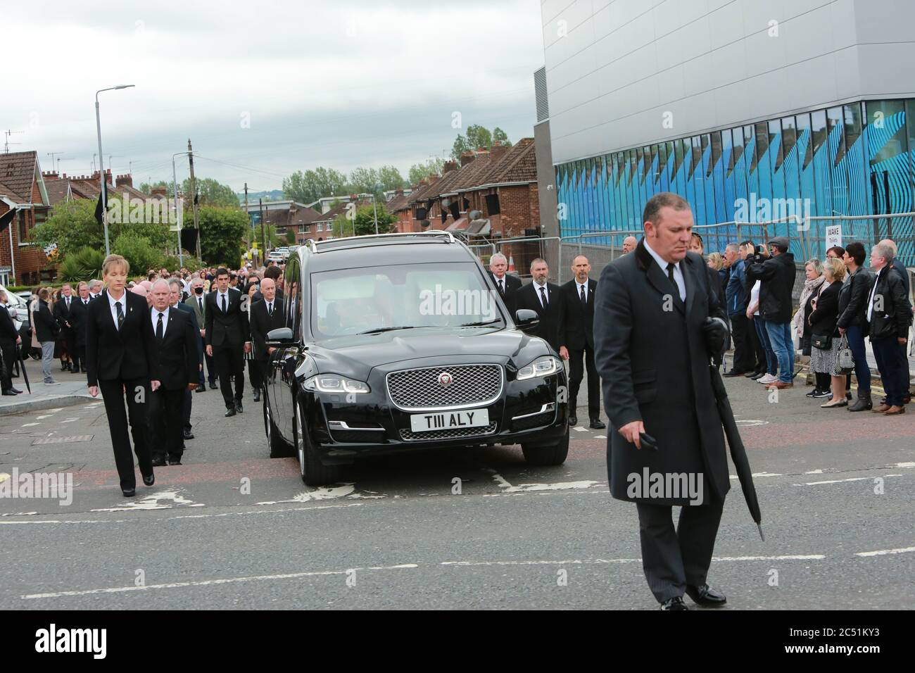 Bobby storey funeral gerry adams hi-res stock photography and images ...