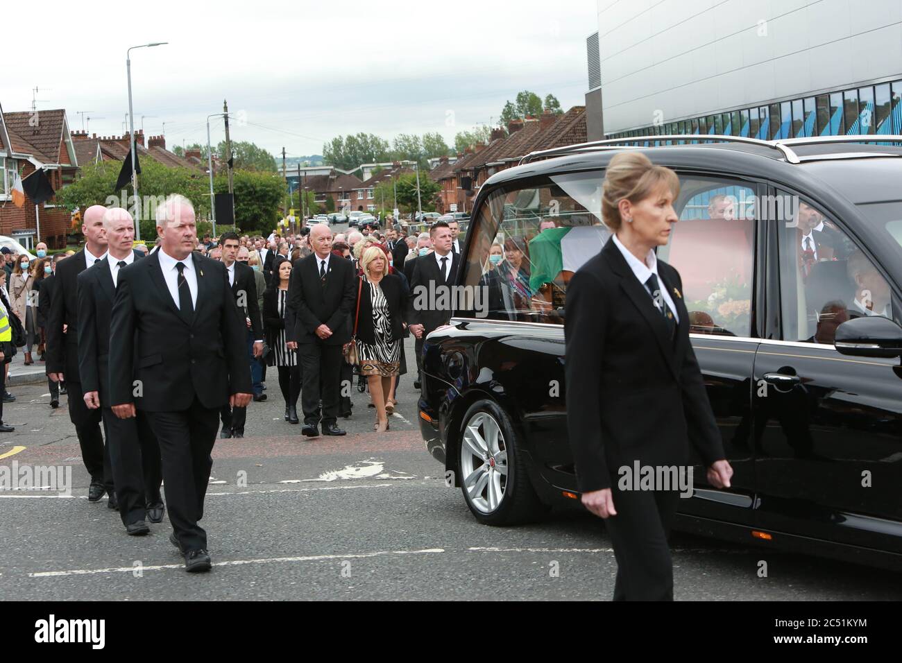 Bobby storey funeral gerry adams hi-res stock photography and images ...