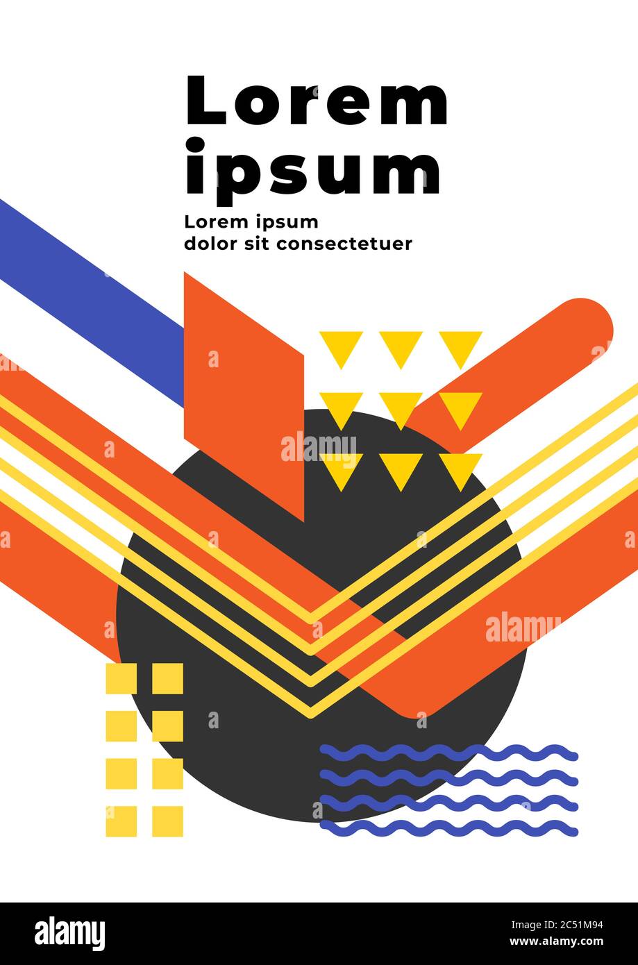 Abstract Background Dynamic Geometric Shapes Compositions Flat And Clean Style Applicable For