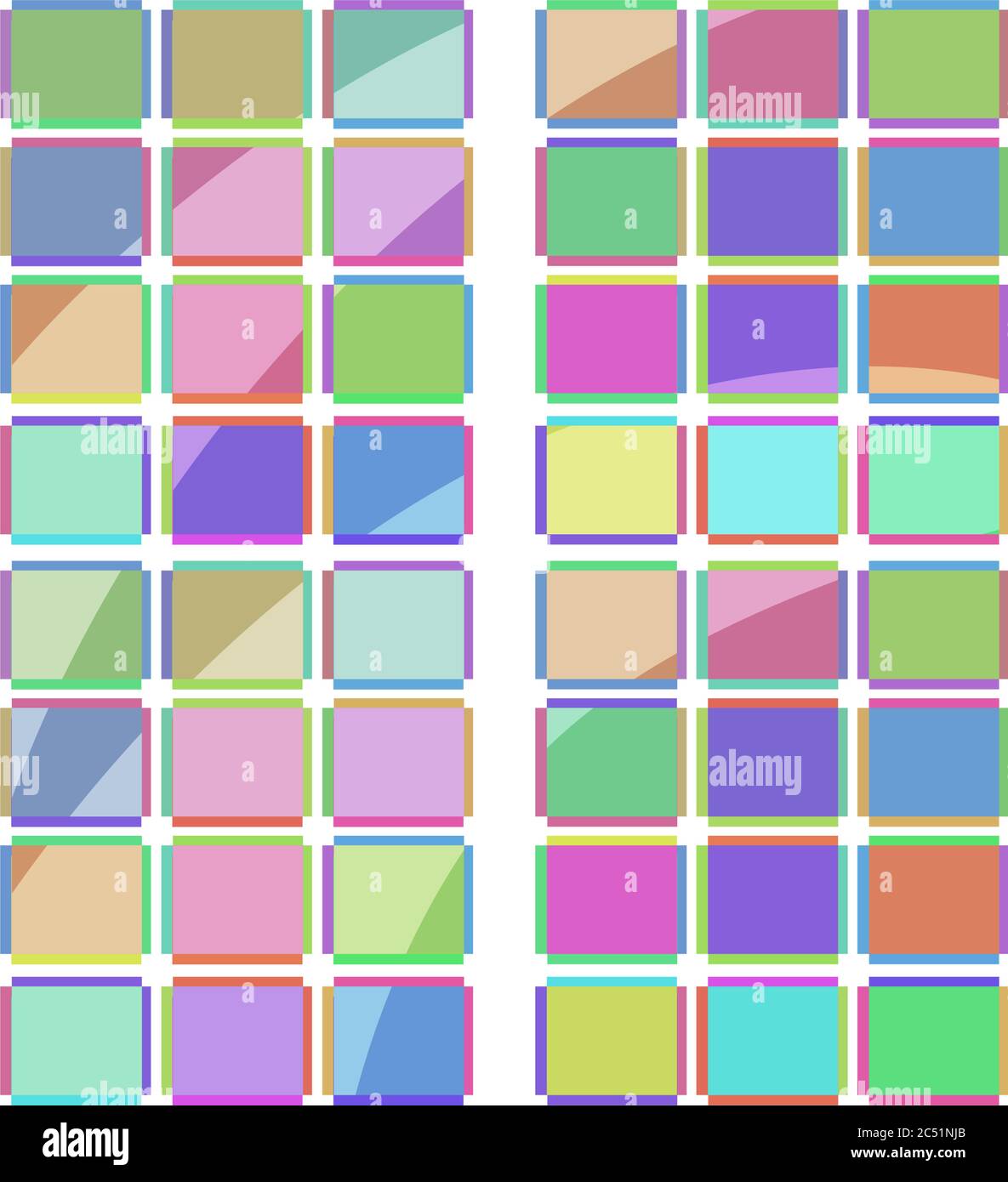 Abstract vector background of colorful tiles Stock Vector Image & Art ...