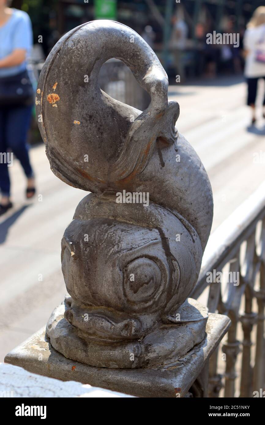 Beautiful decorative metal fish hi-res stock photography and images - Alamy