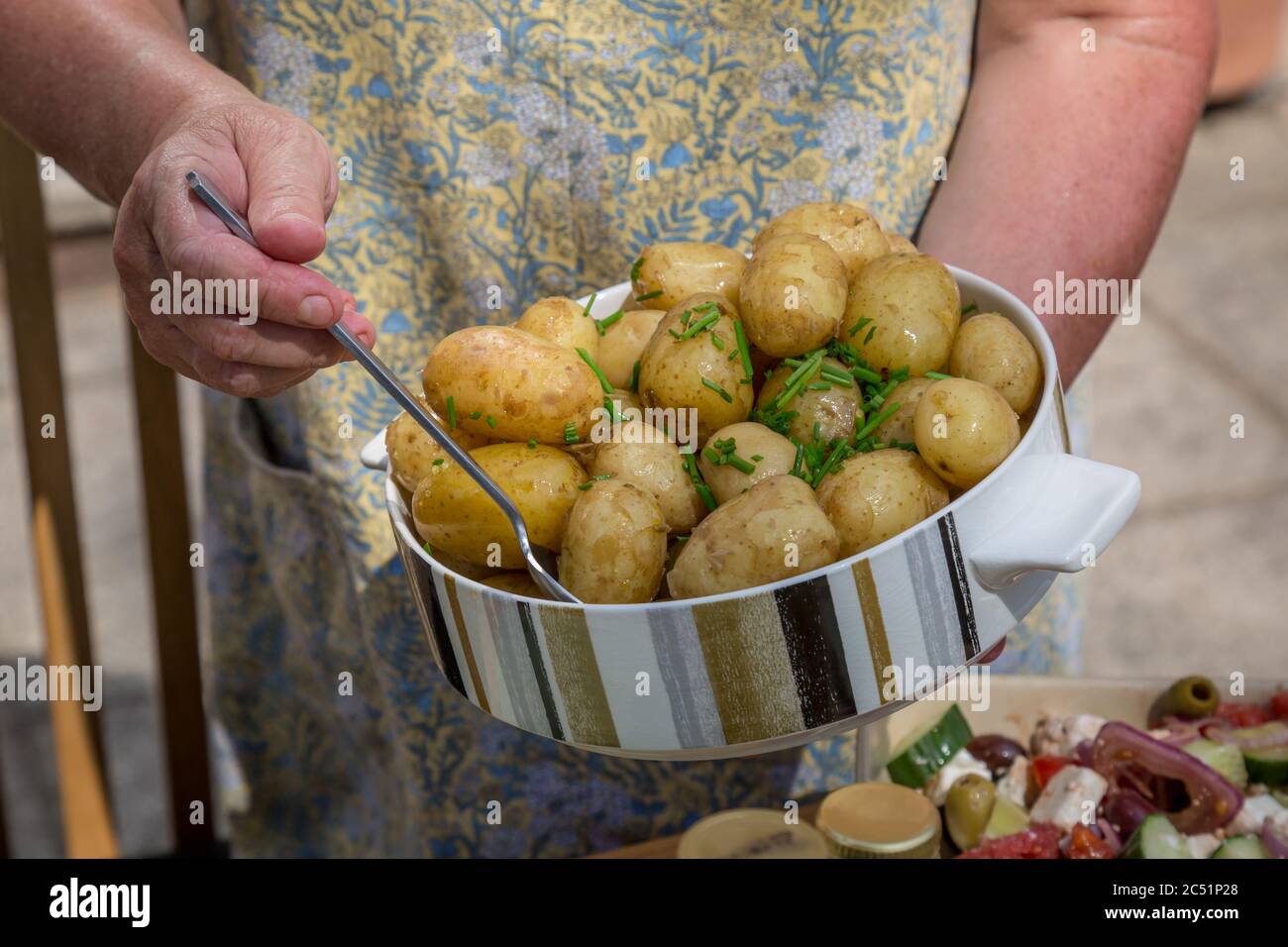 New potato chives hi-res stock photography and images - Alamy