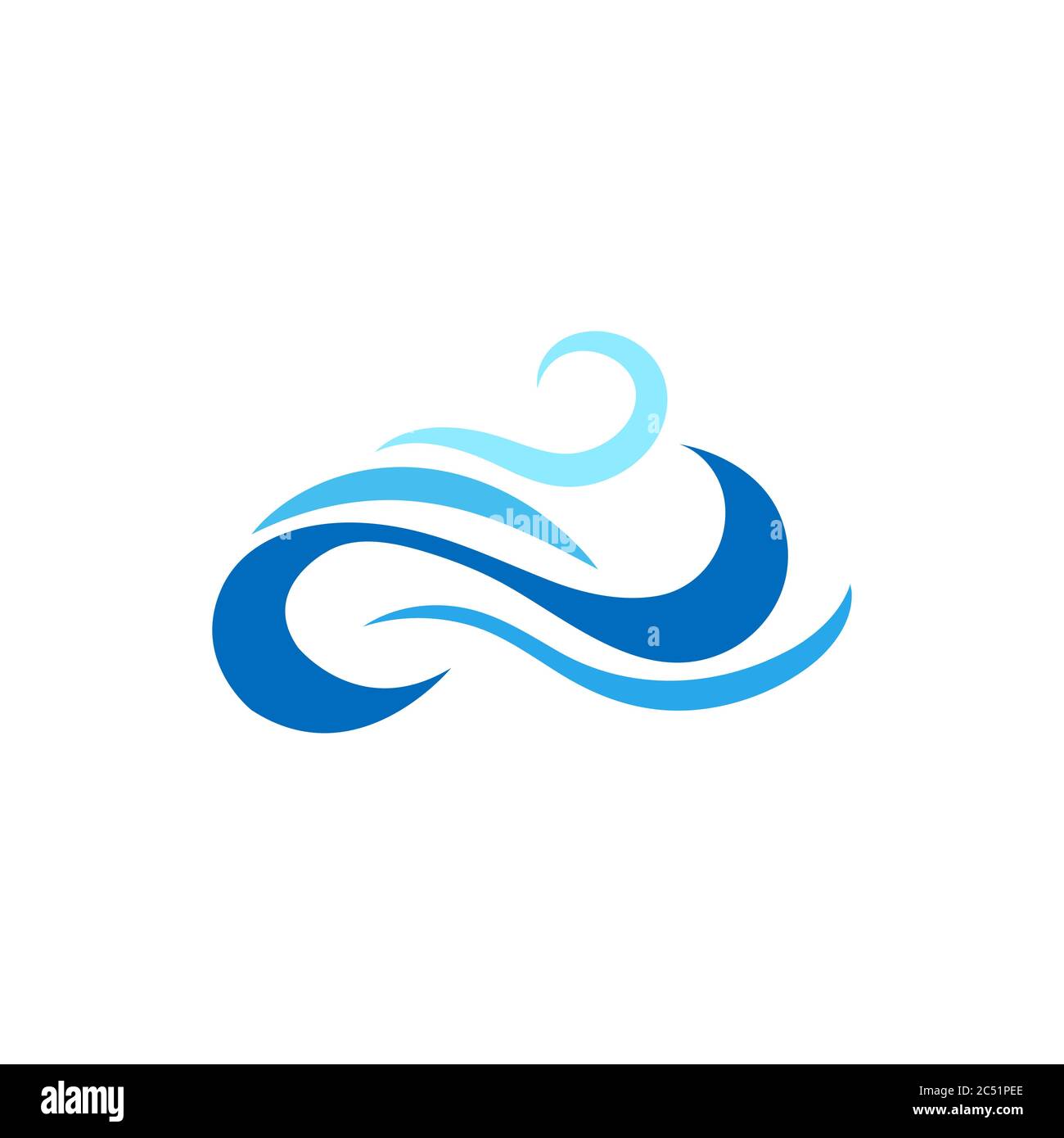 Blue sea wave Cut Out Stock Images & Pictures - Alamy