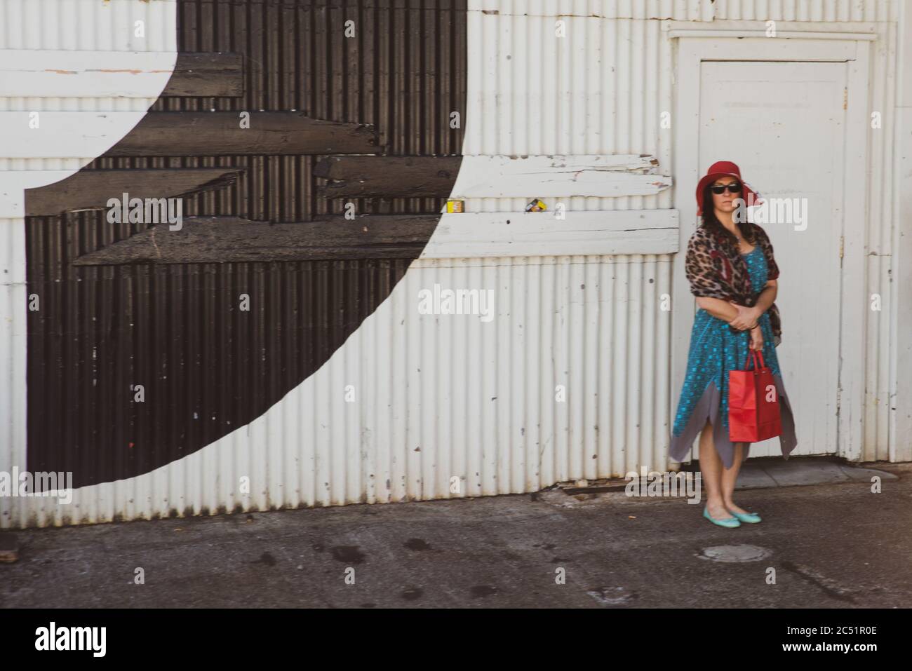 People in their daily life around the city center of Auckland (New ...