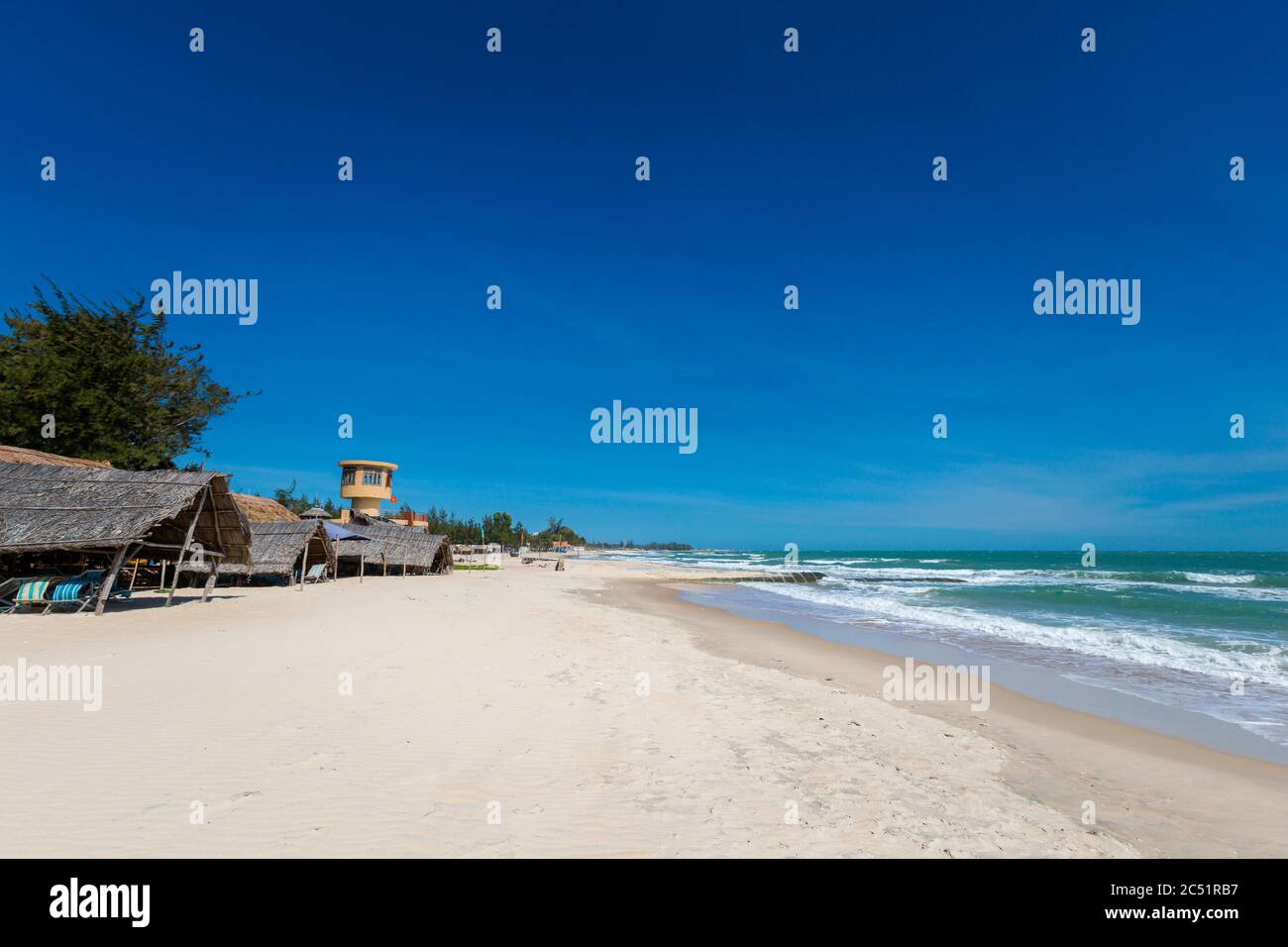 A beautiful resort in my trip at Mui Ne, Phan Thiet, Viet Nam Stock ...