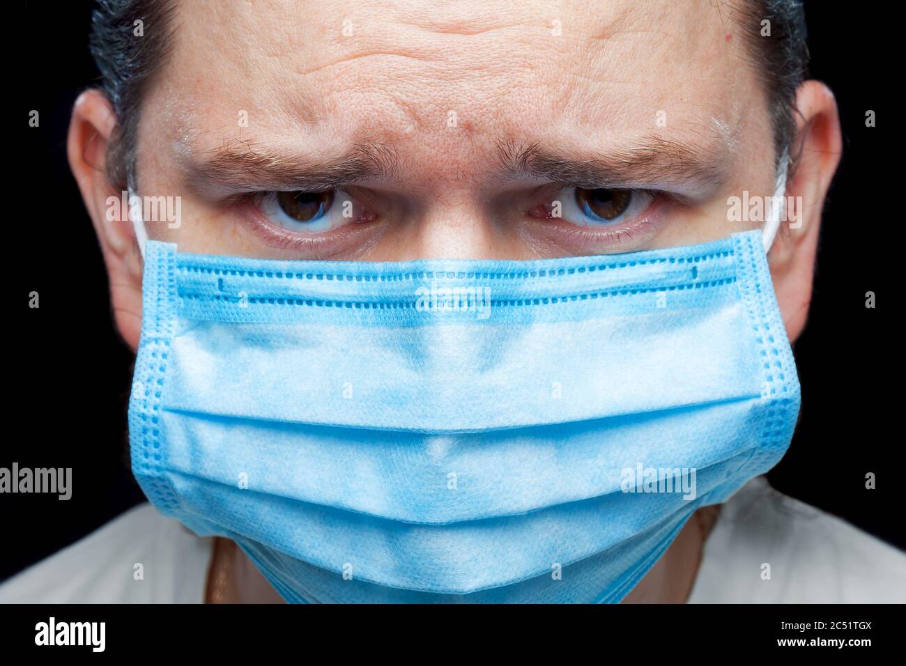 Frowning mask hi-res stock photography and images - Alamy
