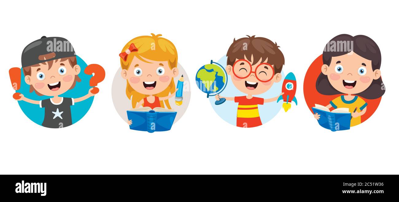 Student teacher classroom children Cut Out Stock Images & Pictures - Alamy