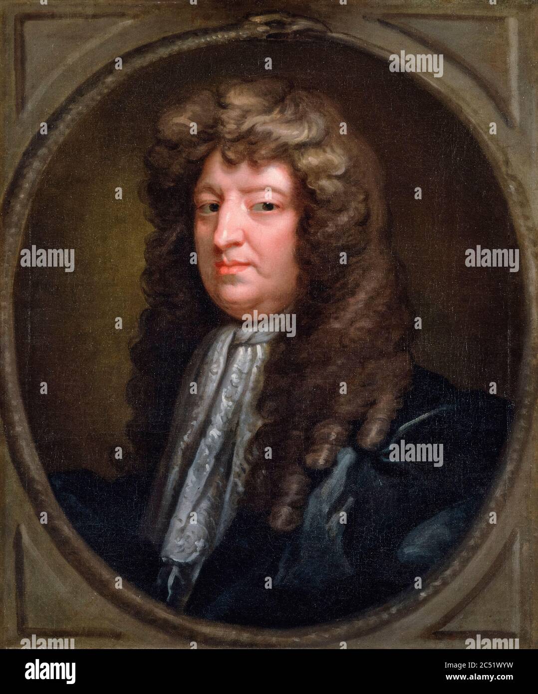 Samuel Butler (1612/1613-1680), English Poet and Satirist, portrait ...