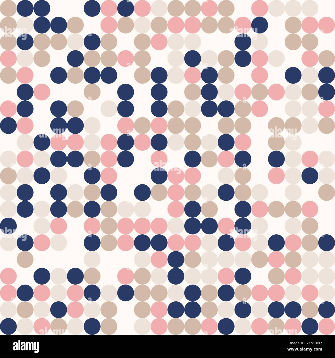 Abstract geometric background, random coloring. Seamless vector pattern ...