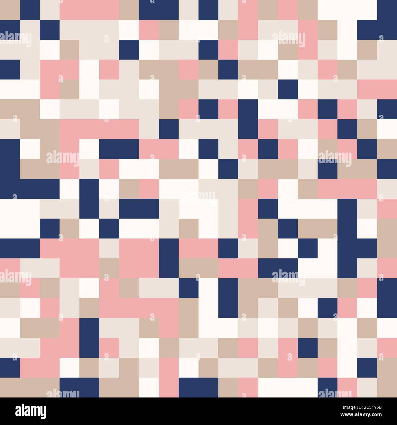 Seamless checkered pattern random Stock Vector Images - Alamy