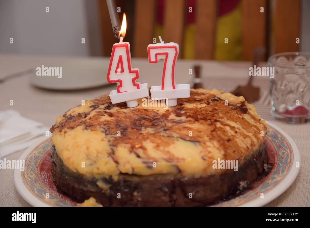47 birthday cake hi-res stock photography and images - Alamy