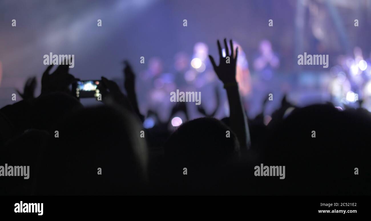 Excited audience hi-res stock photography and images - Alamy
