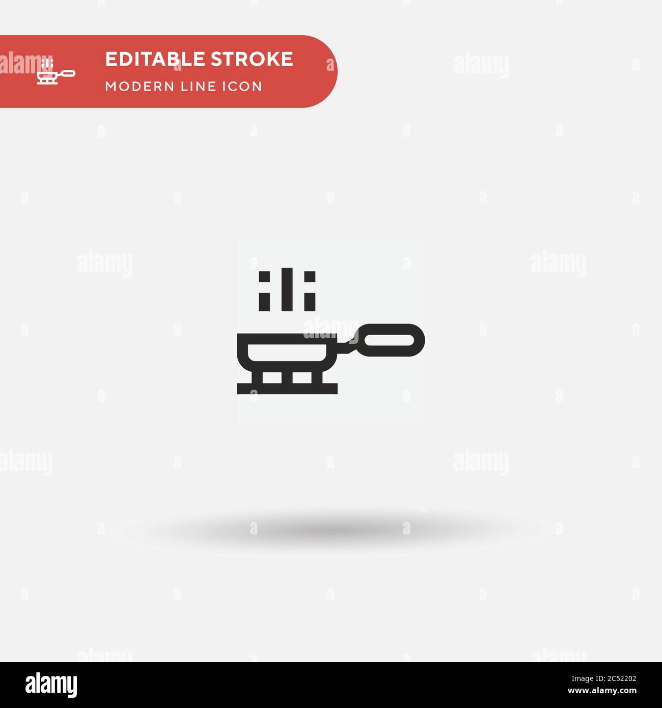Cooking Simple vector icon. Illustration symbol design template for web ...