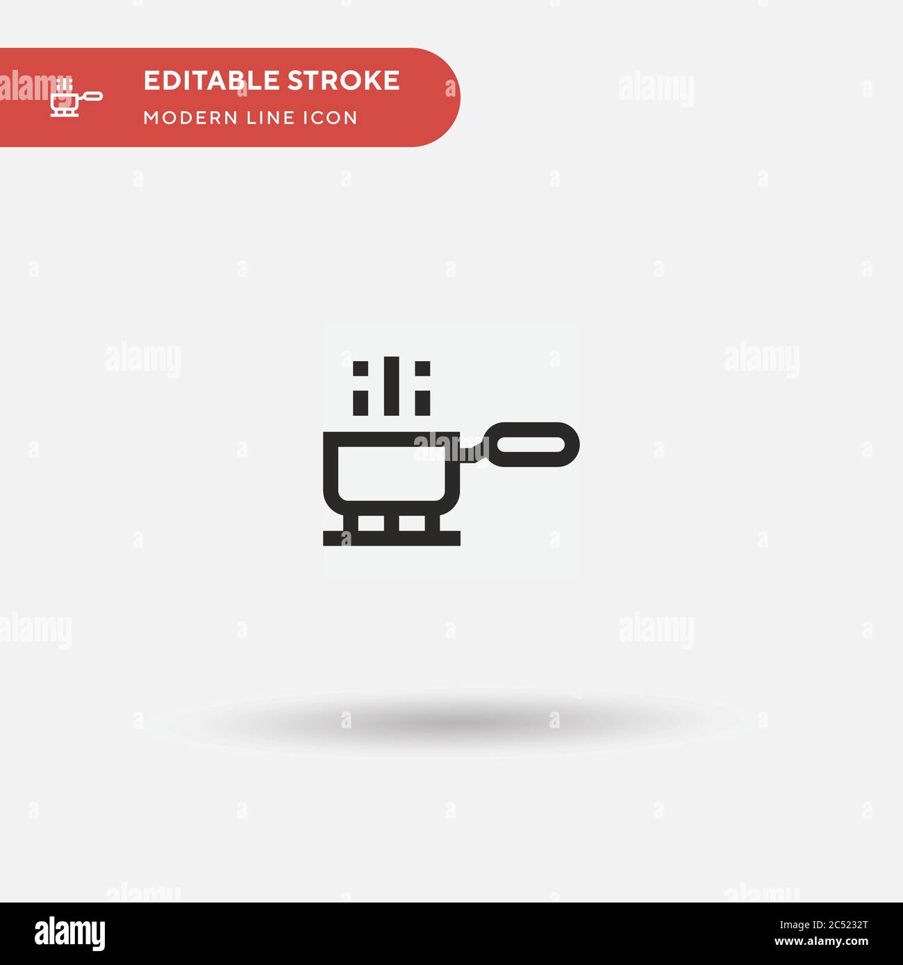Cooking Simple vector icon. Illustration symbol design template for web ...