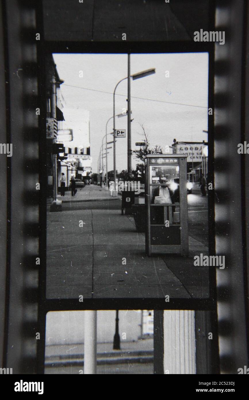 1970s telephone booth hi-res stock photography and images - Alamy