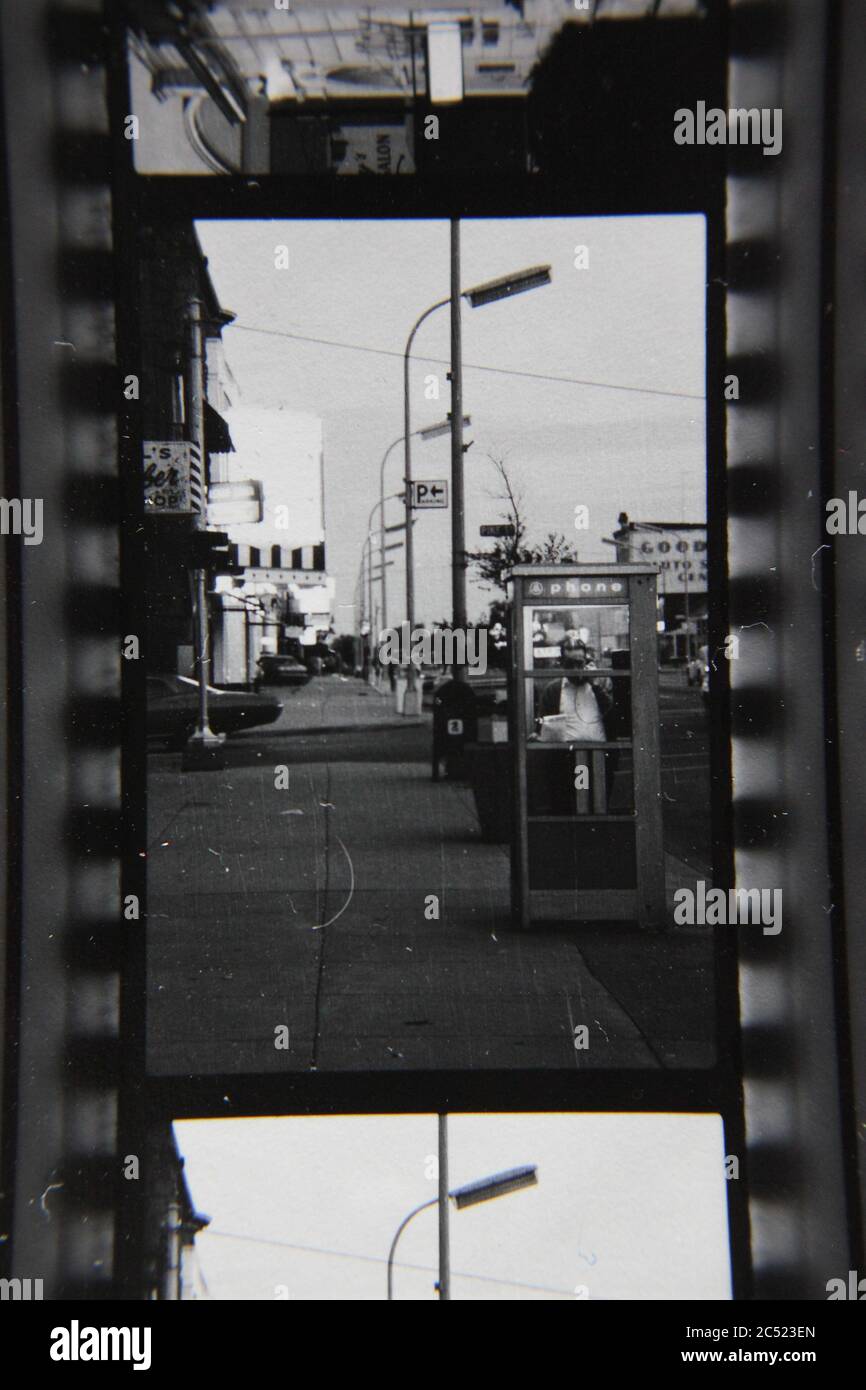 1970s telephone booth hi-res stock photography and images - Alamy