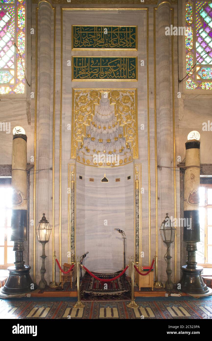 Blue Mosque Mihrab