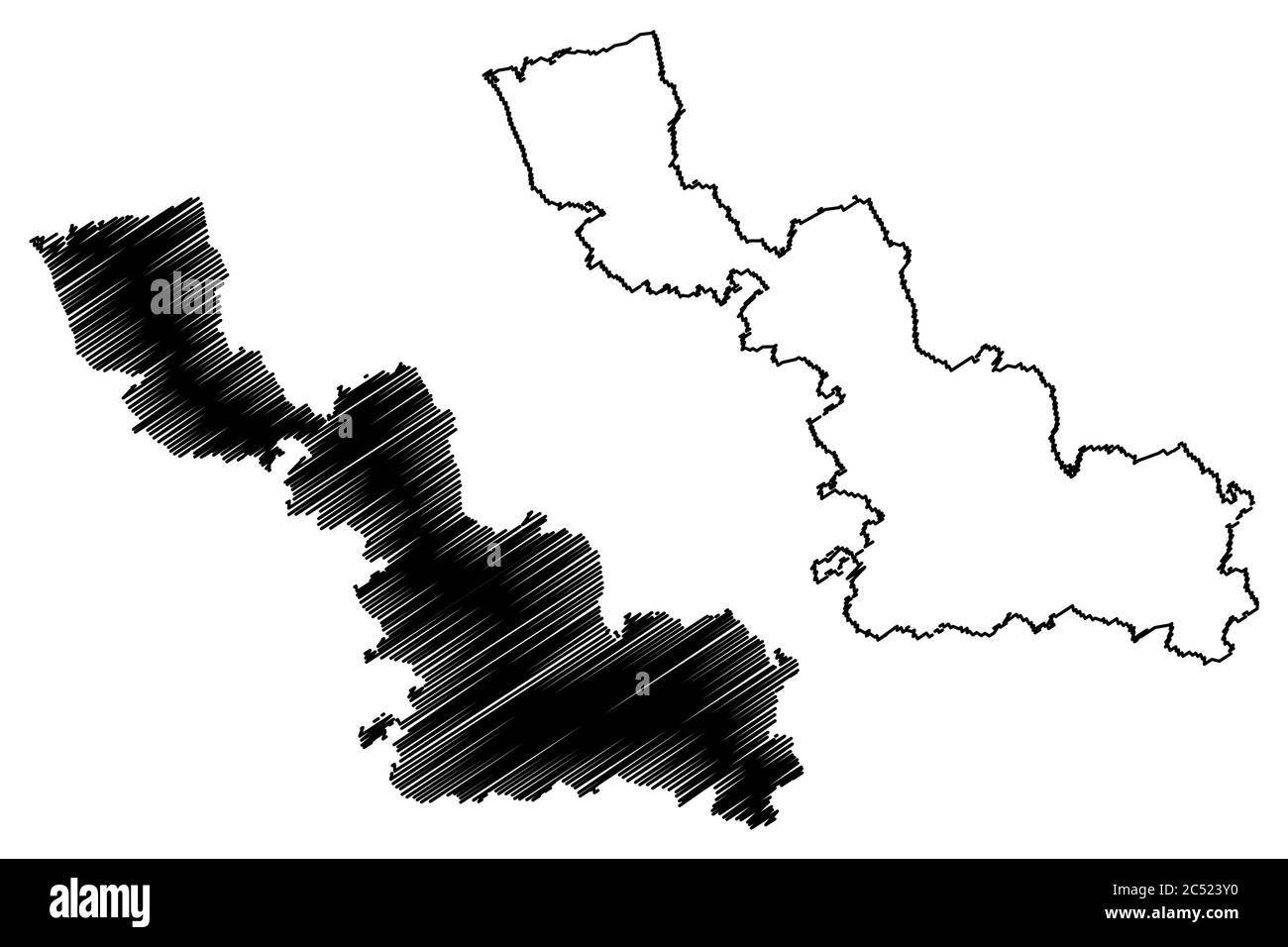 Nord Department (France, French Republic, Hauts-de-France region) map ...