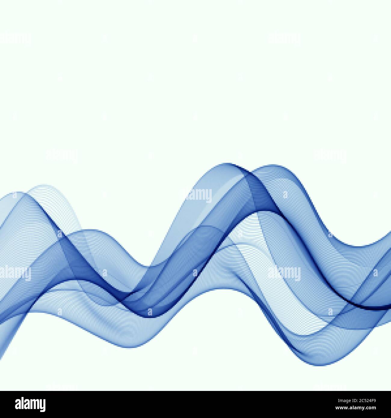 Abstract wave background, black and white wavy stripes or lines design ...