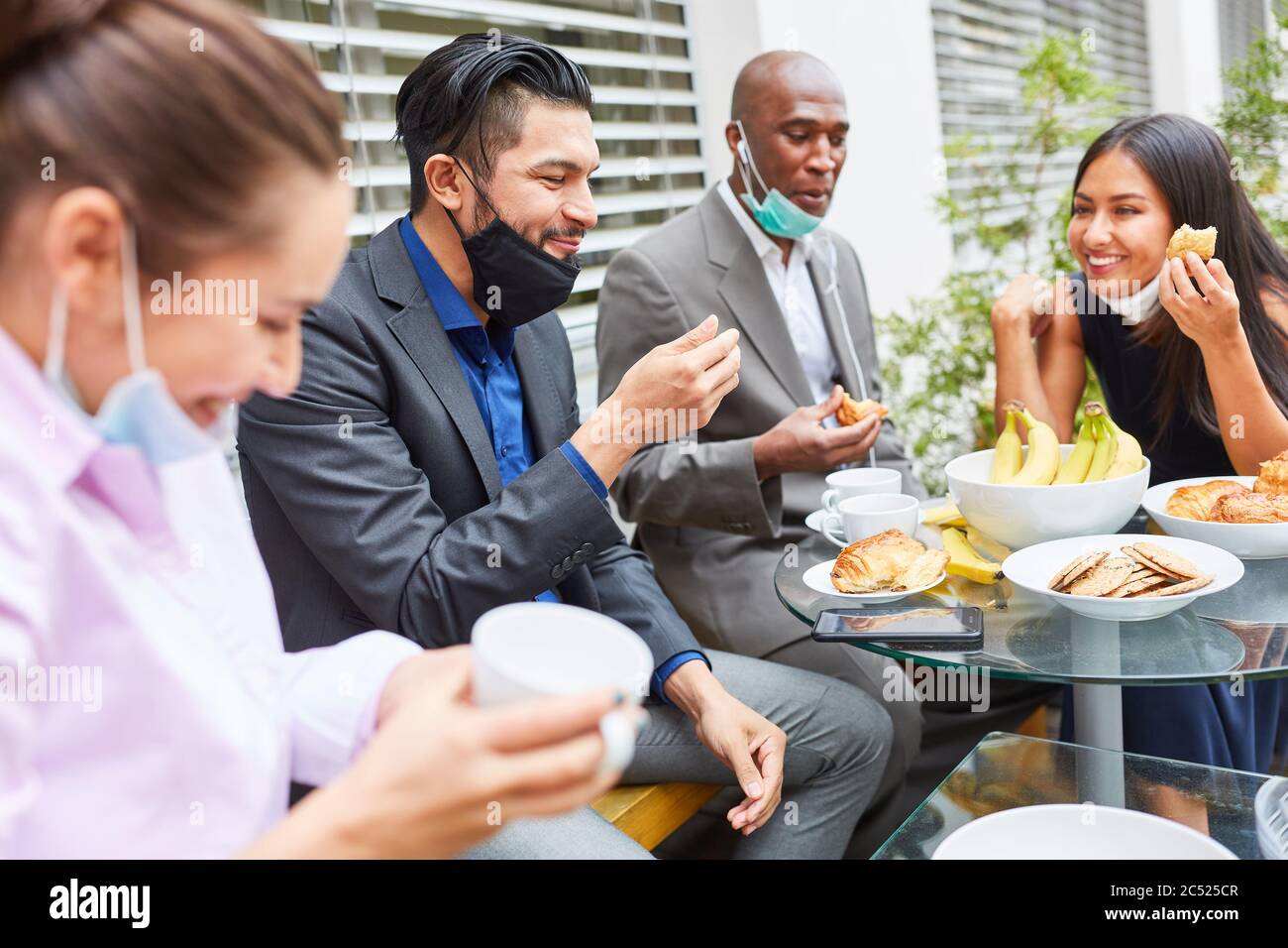 Employee meeting snack table hi-res stock photography and images - Alamy