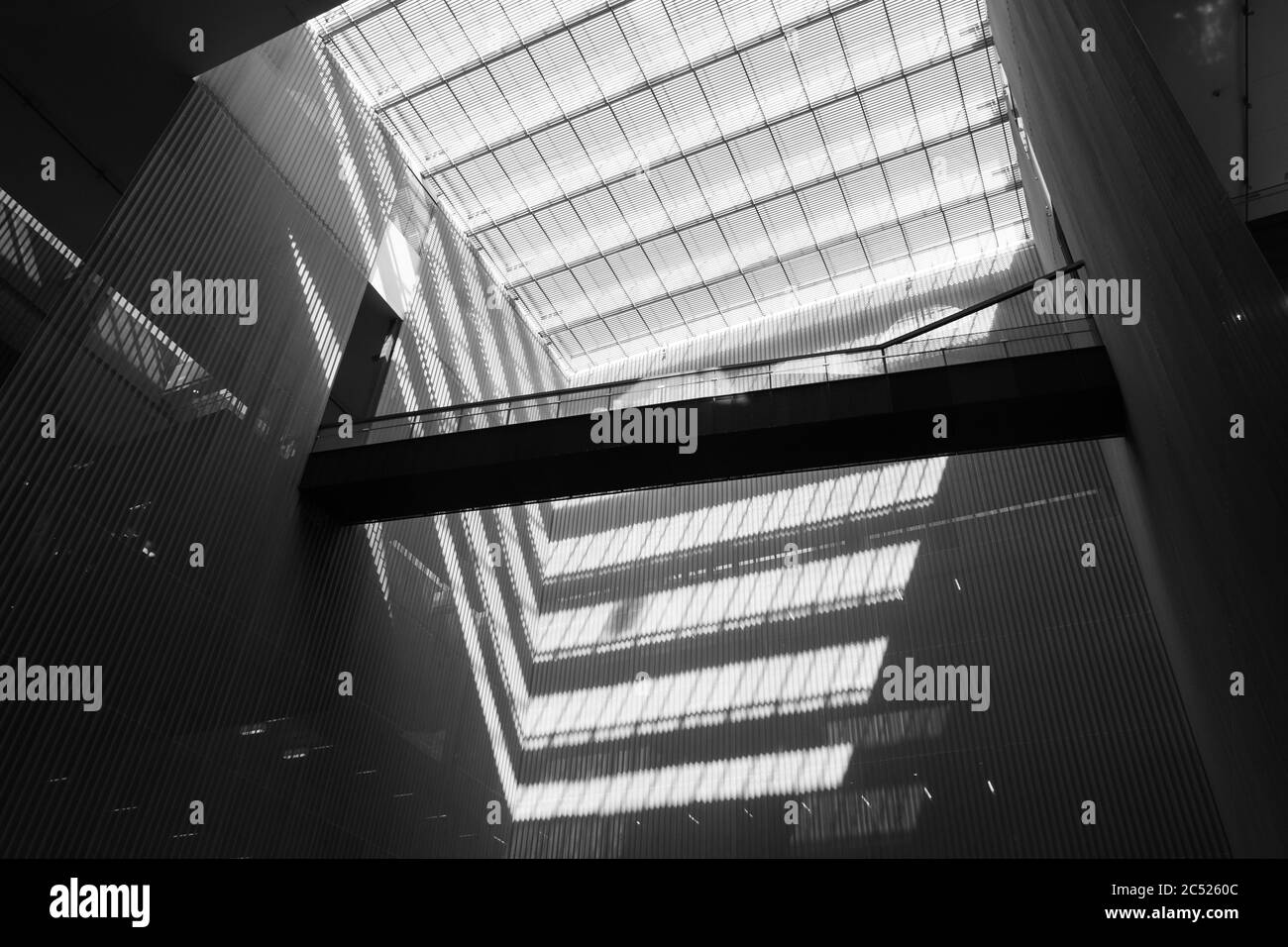 GUANGZHOU, CHINA, 18 NOVEMBER 2019: Modern interior architecture of the ...