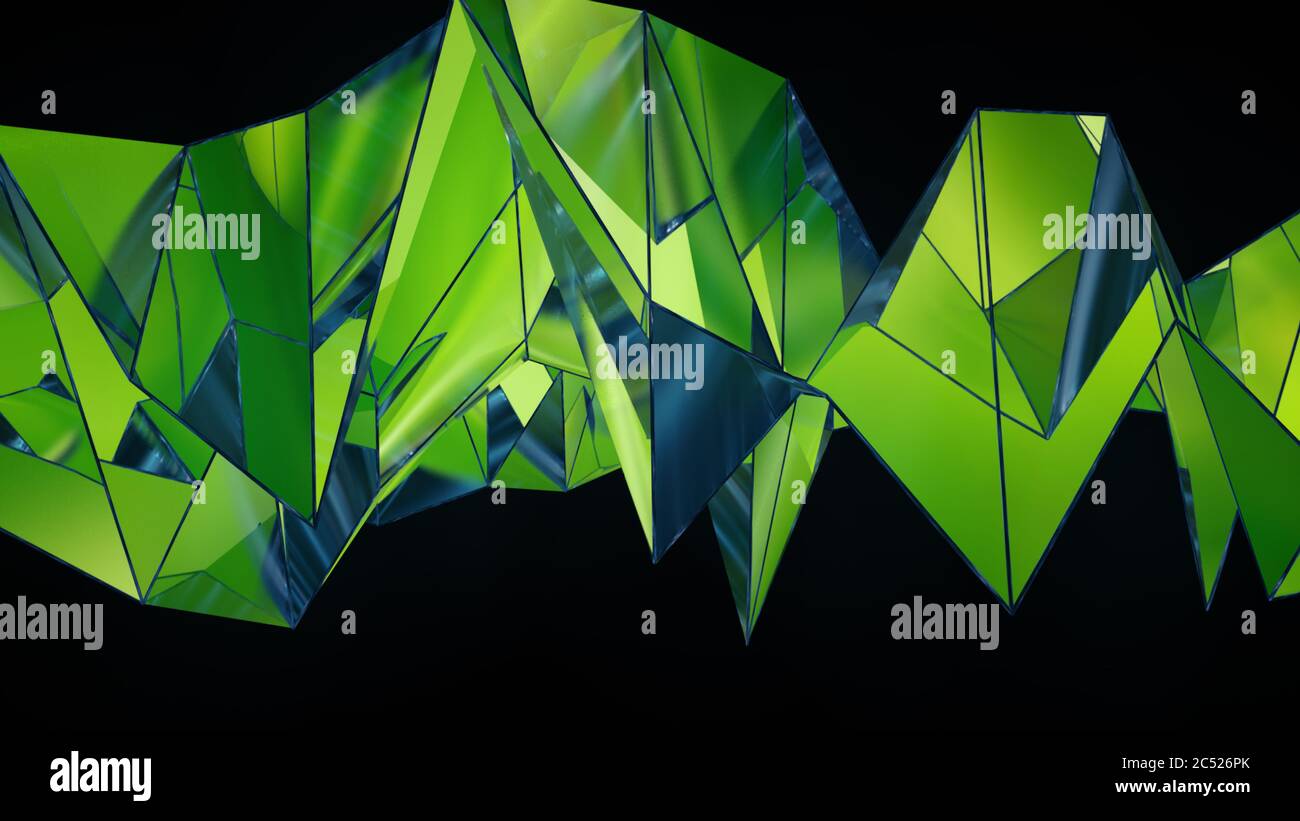 Modern green wallpaper hi-res stock photography and images - Alamy