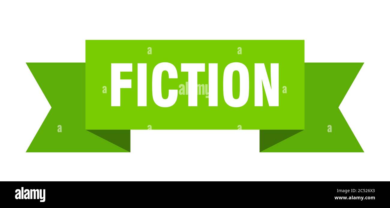 Fiction ribbon label sign hi-res stock photography and images - Alamy