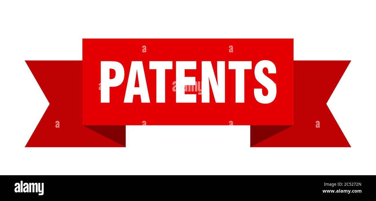 patents ribbon. patents isolated band sign. patents banner Stock Vector ...