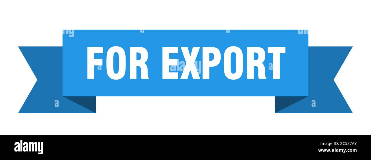 for export ribbon. for export isolated band sign. for export banner ...