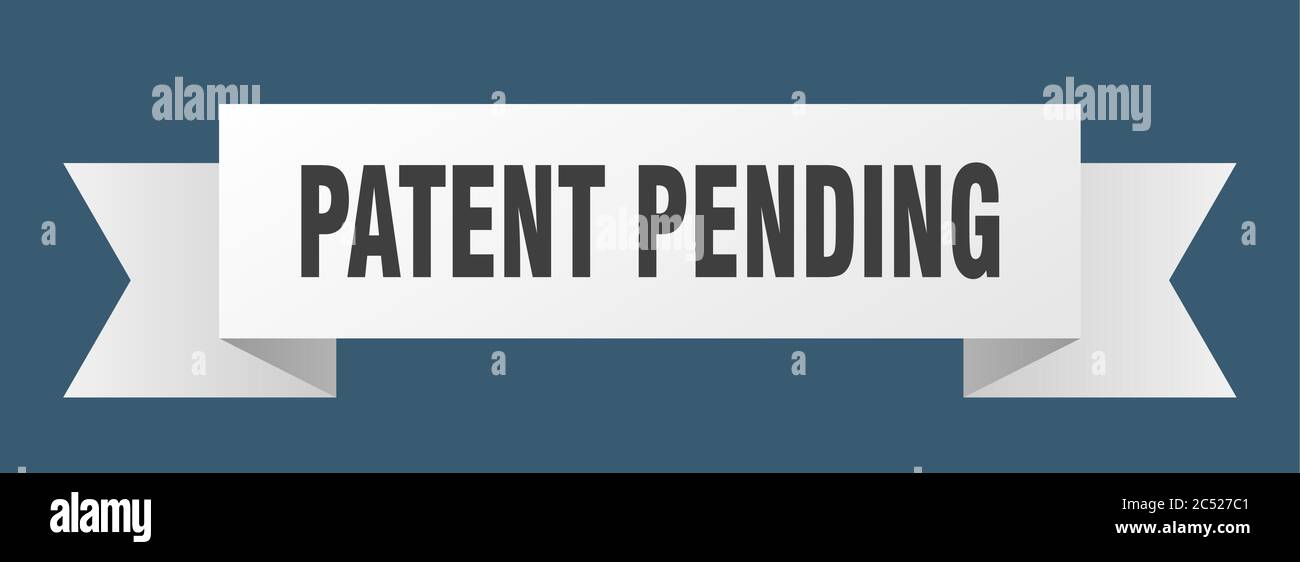 patent pending ribbon. patent pending isolated band sign. patent ...