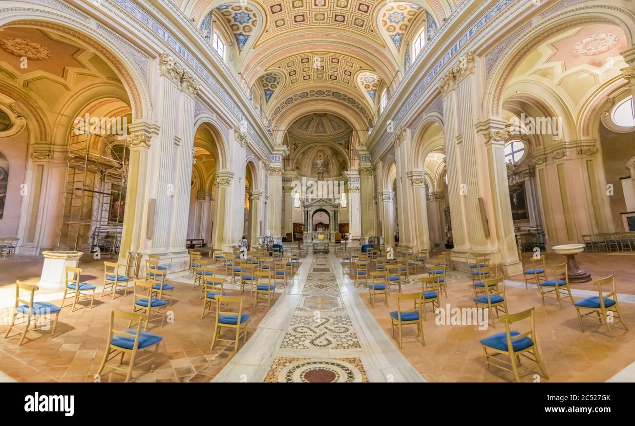 Saint displays cross hi-res stock photography and images - Alamy