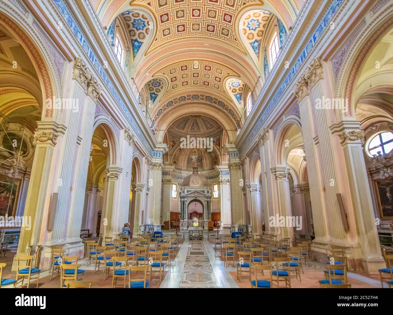 Saint displays cross hi-res stock photography and images - Alamy