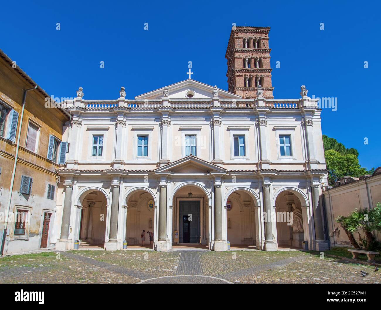 Saint displays cross hi-res stock photography and images - Alamy