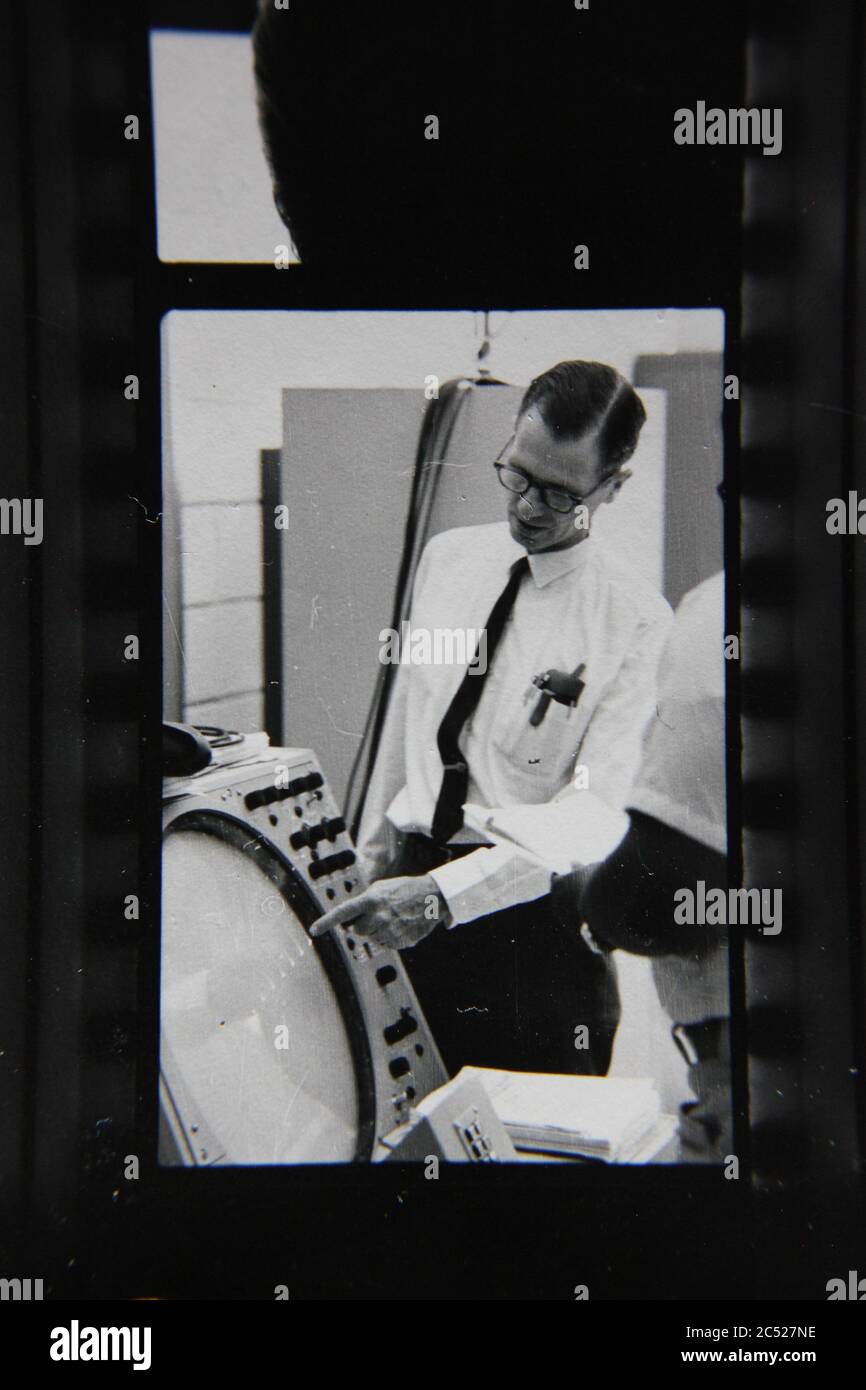 Fine 70s vintage contact print black and white photography of a ...