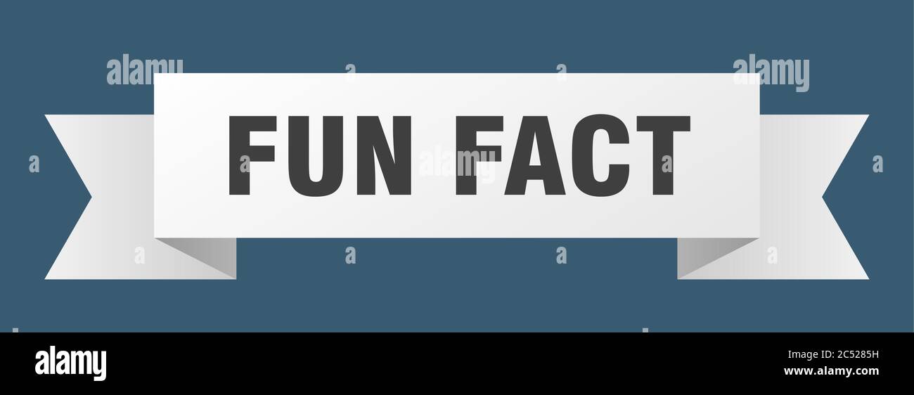 fun fact ribbon. fun fact isolated band sign. fun fact banner Stock ...
