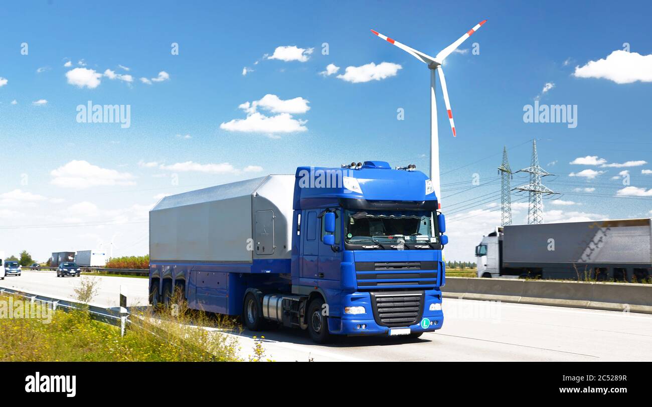 road transport of goods by truck - trade and logistics - in the ...