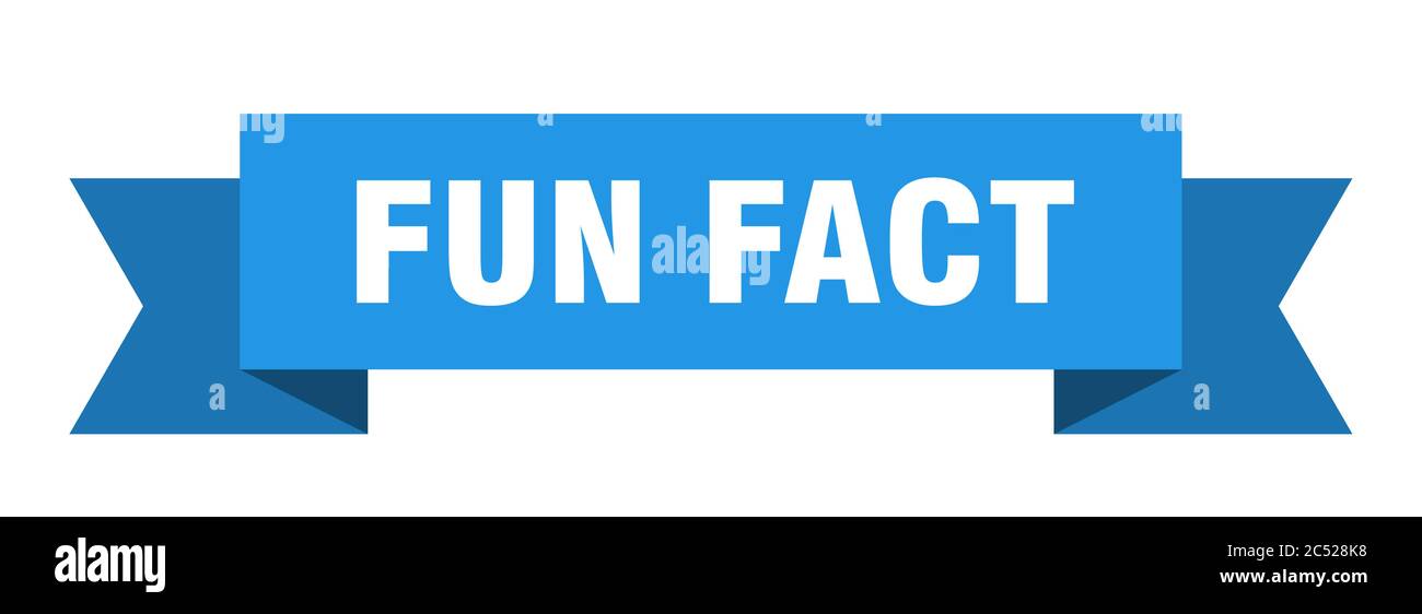 fun fact ribbon. fun fact isolated band sign. fun fact banner Stock ...