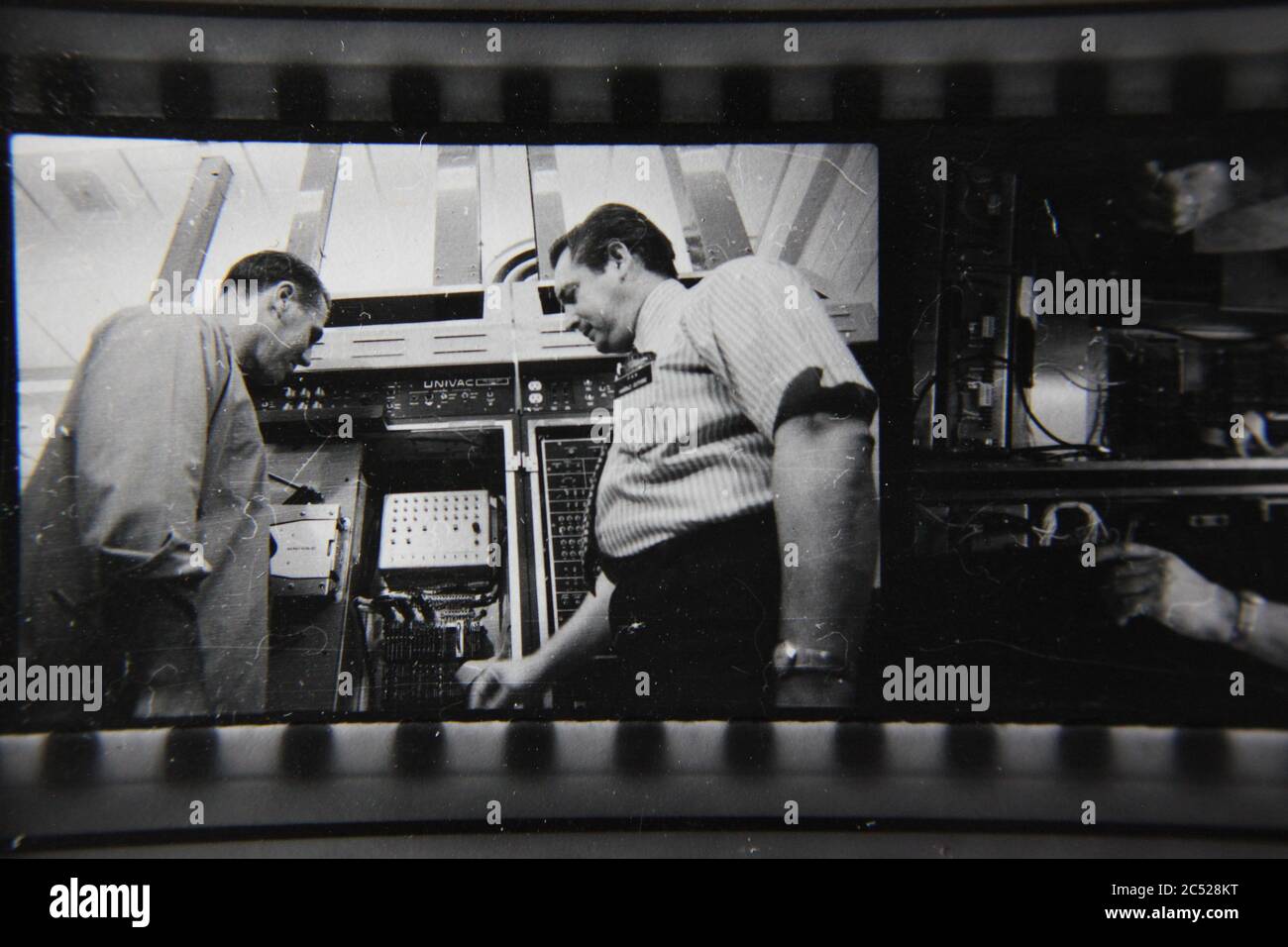 Fine 70s vintage contact print black and white photography of two ...