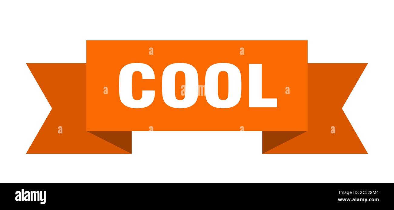 cool ribbon. cool isolated band sign. cool banner Stock Vector Image ...