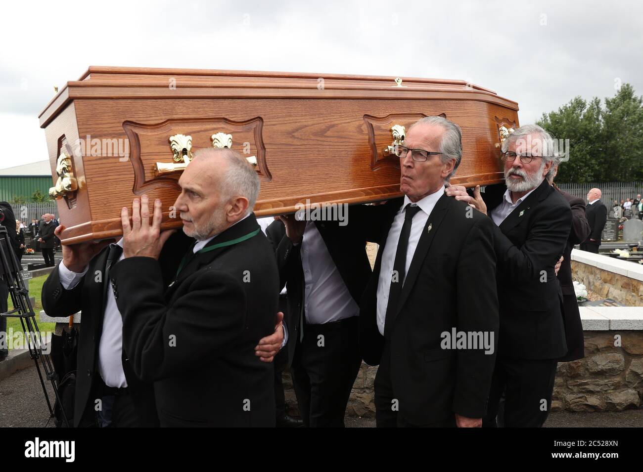 Funeral of senior Irish Republican and former leading IRA figure Bobby ...