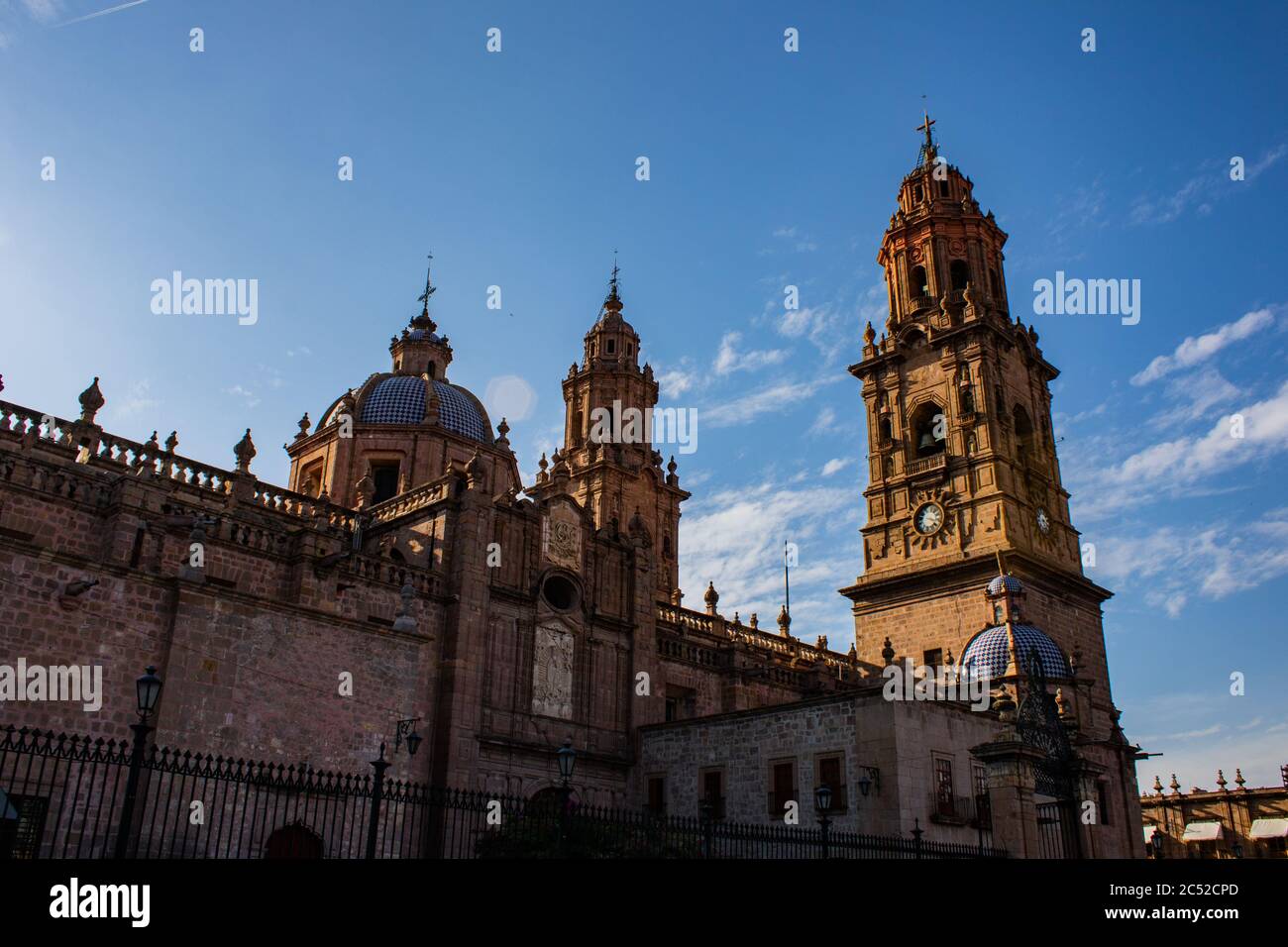 Morelia cathedral towers hi-res stock photography and images - Alamy