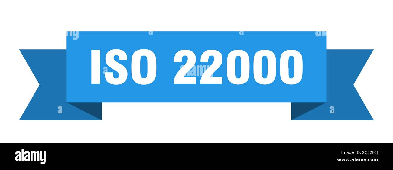 iso 22000 ribbon. iso 22000 isolated band sign. iso 22000 banner Stock Vector Image & Art - Alamy