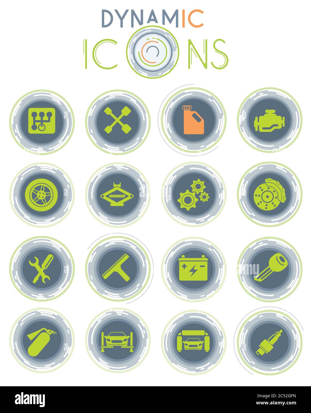 Automatic fire extinguisher Stock Vector Images - Alamy