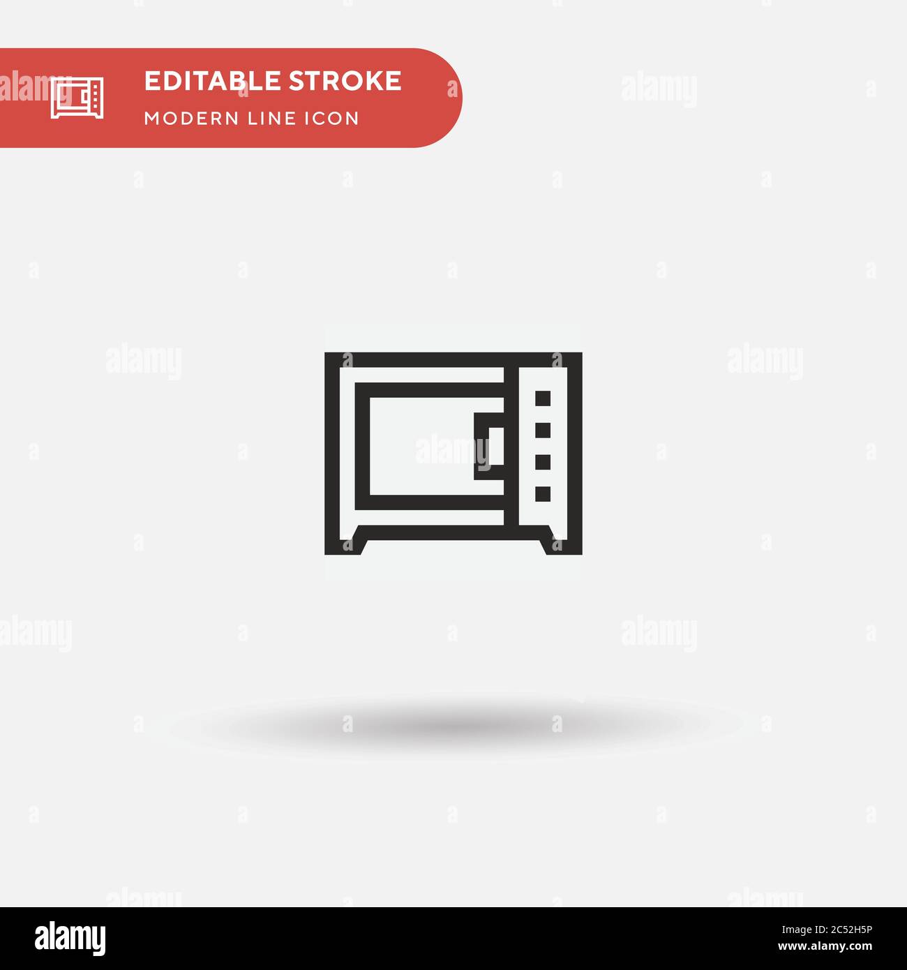 Microwave Symbol Stock Vector Images - Alamy