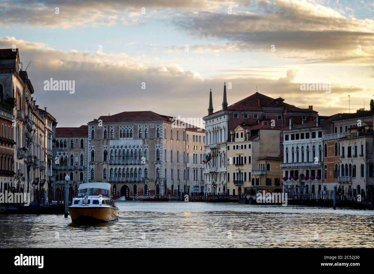 Venice, view of the Grand Canal Stock Photo - Alamy