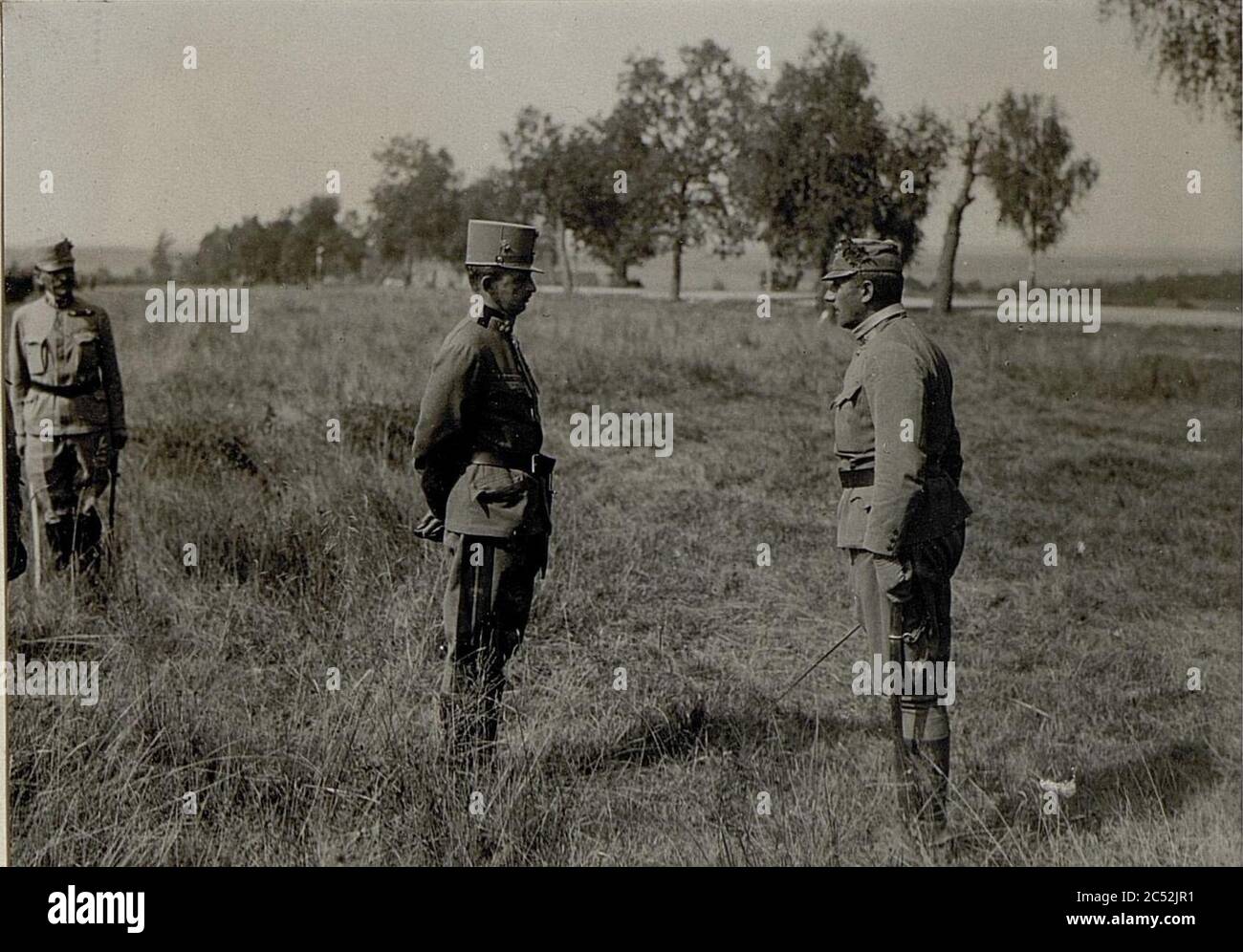 Inspektion des Infanterieregimentes 97 am 4.9.1916 Stock Photo - Alamy