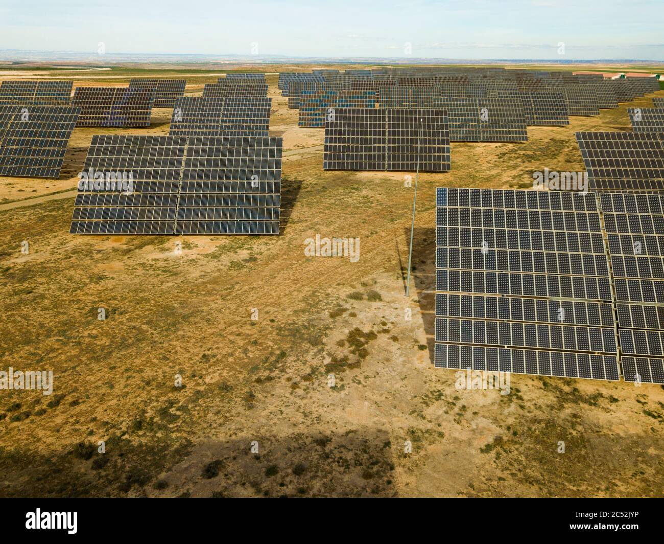 Solar power station. Solar panels in the desert Stock Photo - Alamy Solar power station. Solar panels in the desert Stock Photo - Alamy