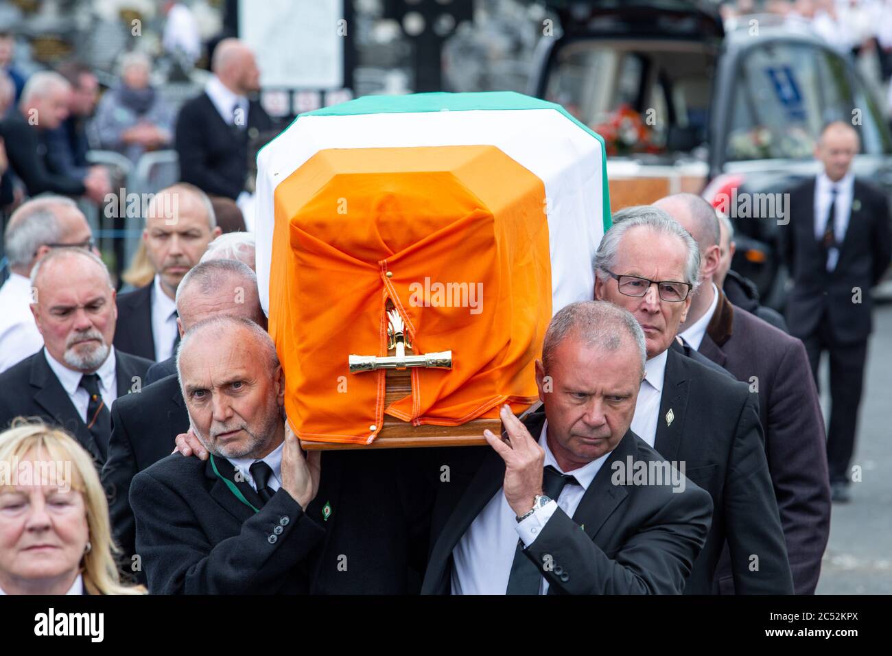 Bobby storey funeral gerry adams hi-res stock photography and images ...