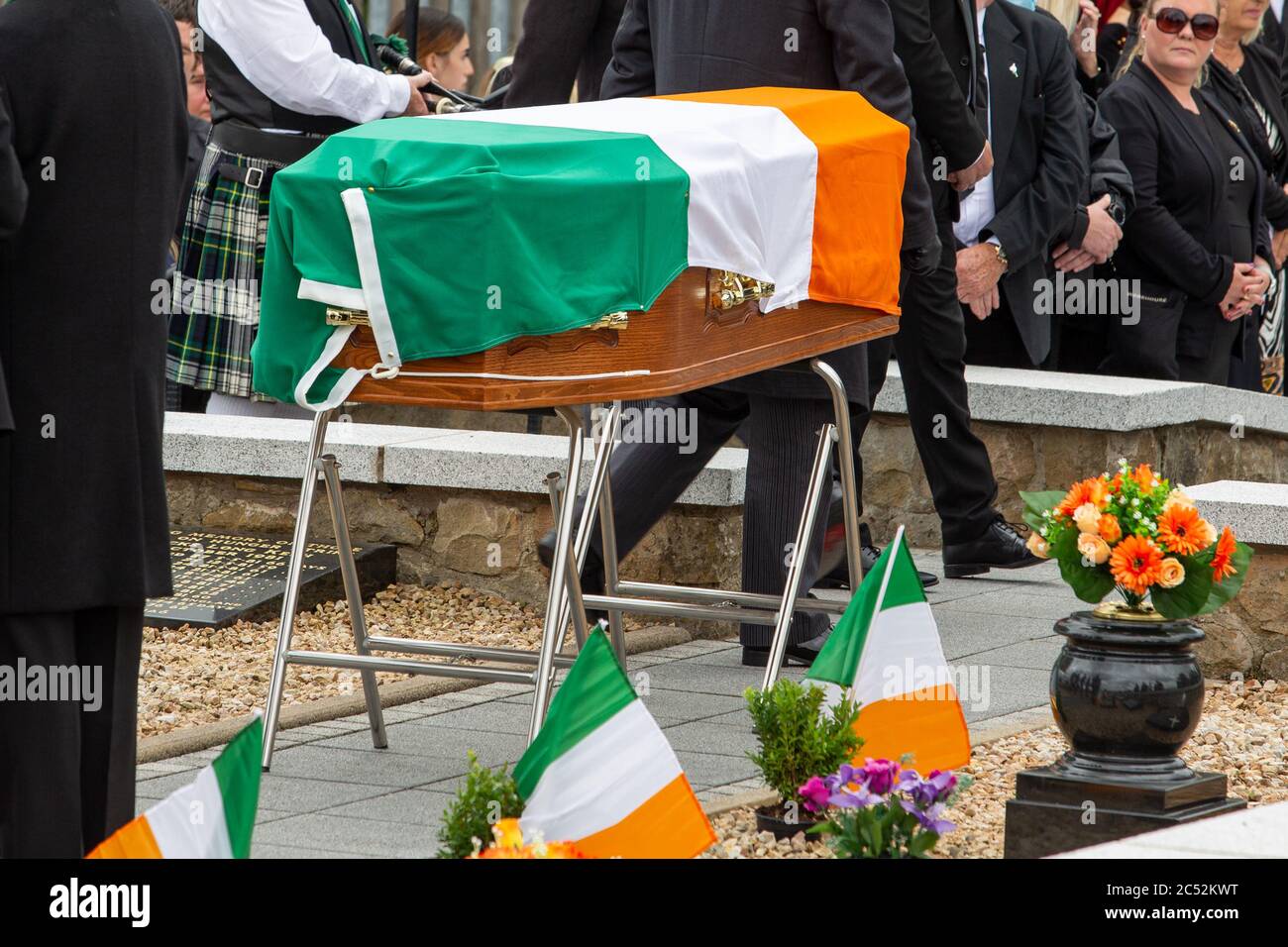 Bobby storey funeral gerry adams hi-res stock photography and images ...