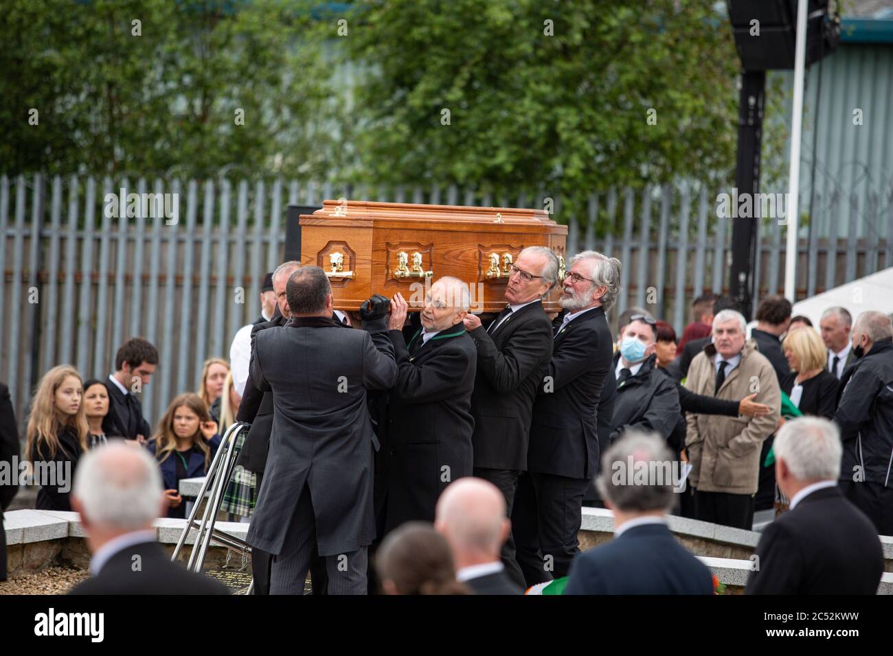 Bobby storey funeral gerry adams hi-res stock photography and images ...